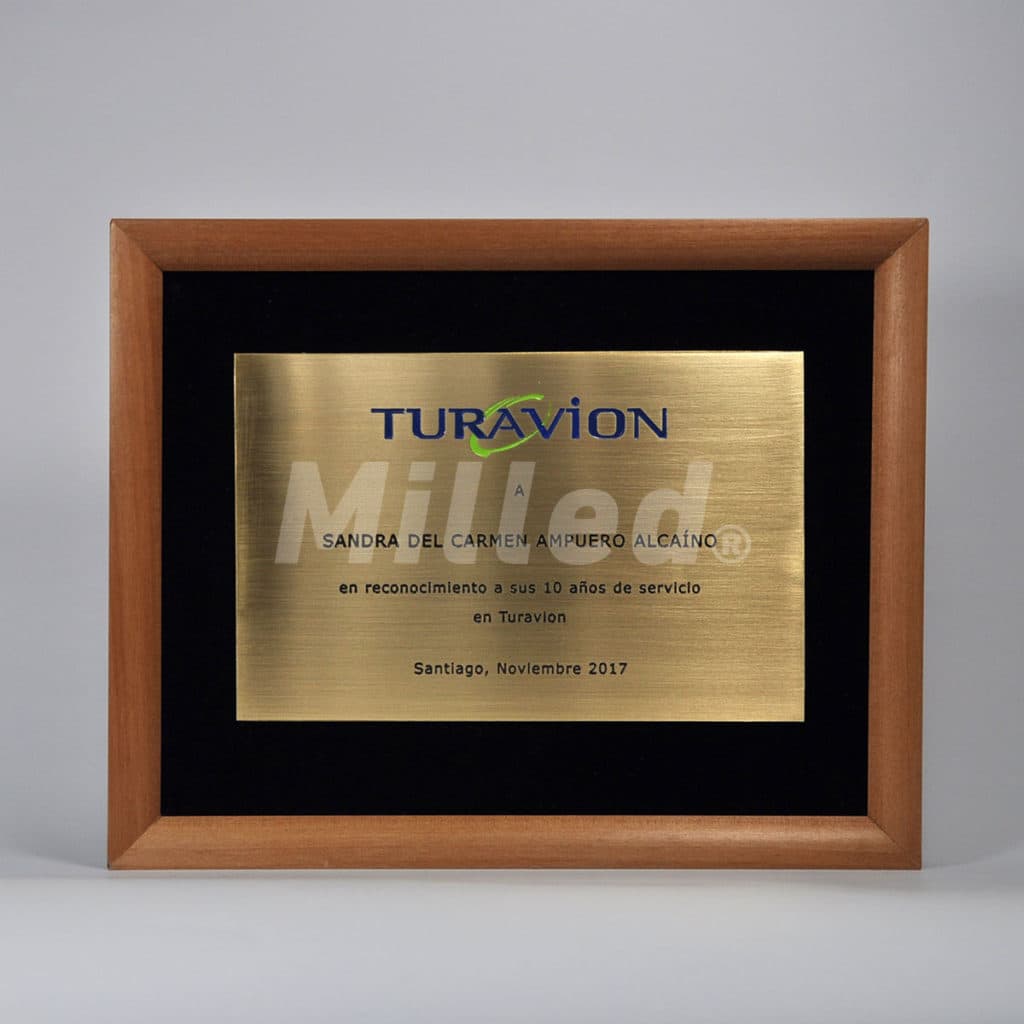 Galvanos de madera | Galvanos de reconocimiento | Milled