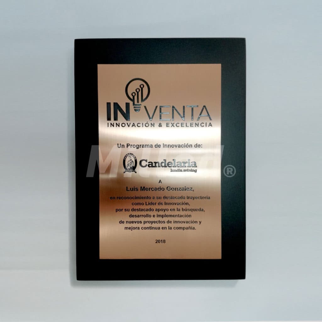 Galvanos de madera | Galvanos de reconocimiento | Milled